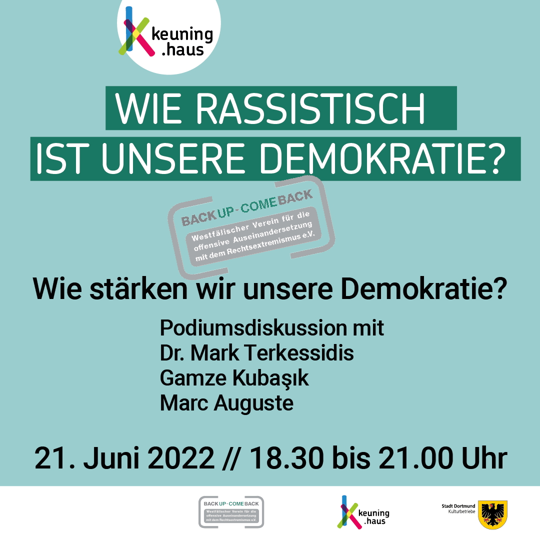 Veranstaltung: Wie rassistisch ist unsere Demokratie? - Backup Comeback ...